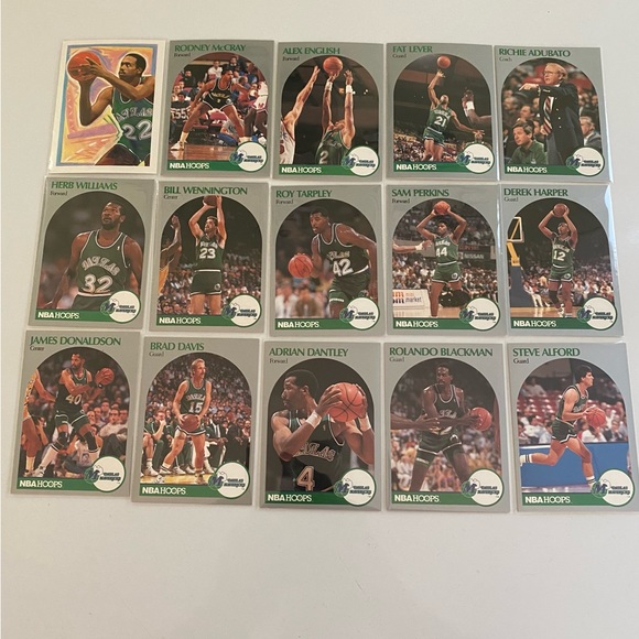 Dallas Mavericks | Toys | Dallas Mavericks Team Card Set Of 2 Cards ...